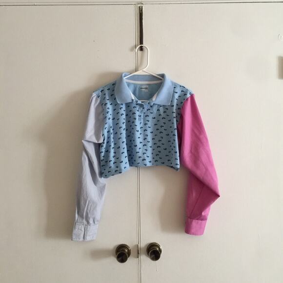 Vintage | Tops | Vintage Reworked Cropped Top By Basic Editionsca2 ...